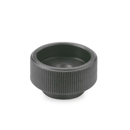 DIN 6303 Knurled Nuts, Steel | Ganter Standard Parts