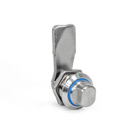 GN 115 Latches, Stainless Steel, Operation with Socket Keys, Protection ...
