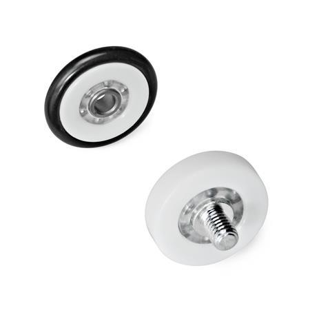 GN 753 Guide Rollers, Plastic | Ganter