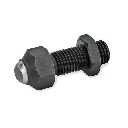 GN 709.3 Vis de pression, réglables, acier | Pièces standard Ganter