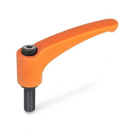 Adjustable Hand Levers GN 602 (ERM.p) | Ganter