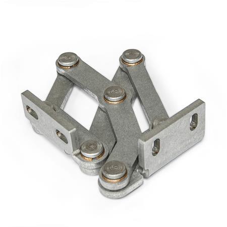 Multiple-Joint Hinges GN 7231 | Ganter