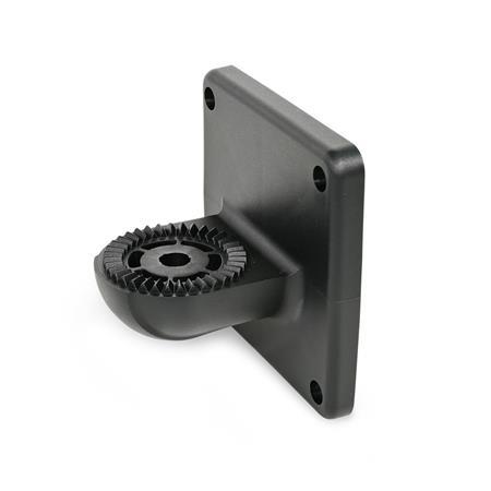 GN 272.9 (TCC-PB / TCC-PBF) Swivel Clamp Connector Bases, Plastic ...