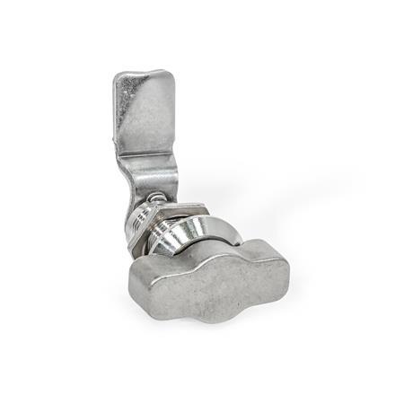 GN 515 Latches, Stainless Steel, with Extended Housing, with Operating ...