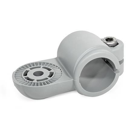 GN 278.9 (TCC-TP) Swivel Clamp Connectors, Plastic | Ganter Standard Parts