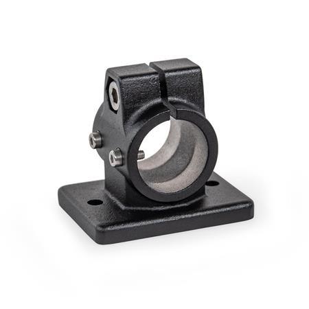 GN 146.13 Laipalliset lineaarisen toimilaitteen kiinnikkeet, alumiini | Ganterin standardiosat