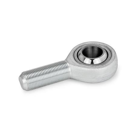 Teste a snodo sferico con bullone filettato GN 648.2 | Ganter