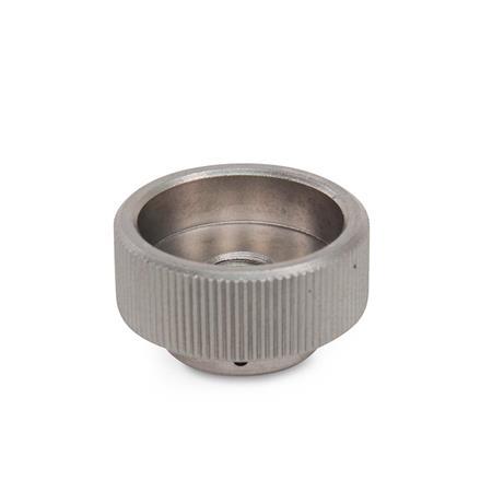 DIN 6303 Stainless Steel Knurled Nuts | Ganter Standard Parts