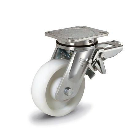 Heavy Duty Casters GN 22892 (RE.F8-WH) | Ganter