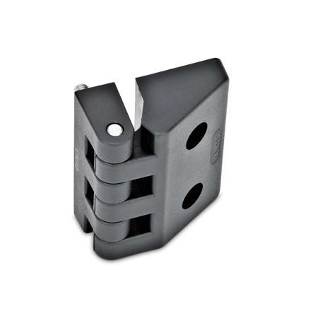 GN 154 (CFD.) Hinges, Plastic | Ganter Standard Parts