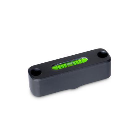 Screw-On Spirit Levels GN 2283 | Ganter