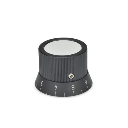 Manopole di regolazione GN 726.2 | Ganter