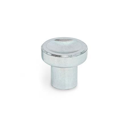 GN 676.2 Knobs, Steel, Zinc Plated | Ganter Standard Parts