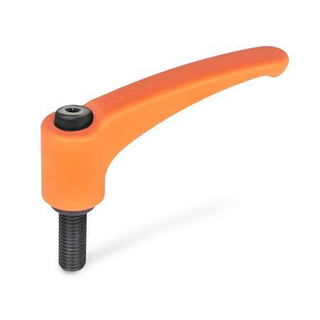 Adjustable Hand Levers GN 604 (ERZ.p) | Ganter