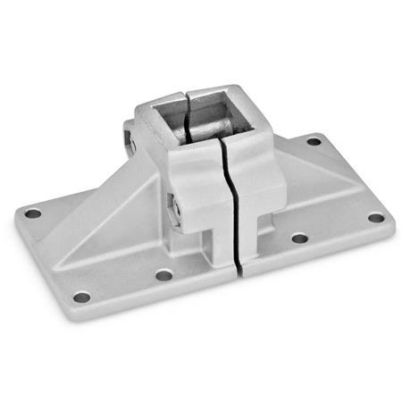 Wide Base Plate Connector Clamps GN 167 | Ganter